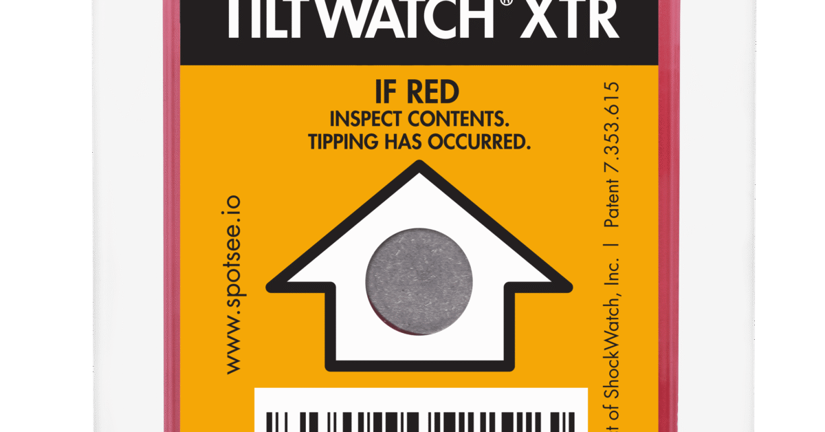 TiltWatch XTR - SRV Damage Preventions