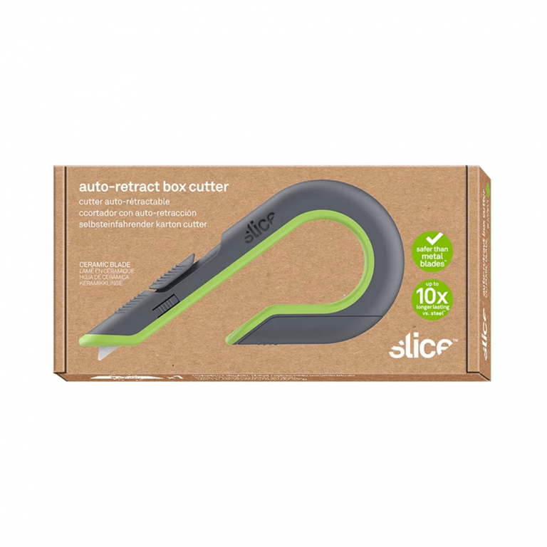 Slice: Auto-Retractable Box Cutter - SRV Damage Preventions