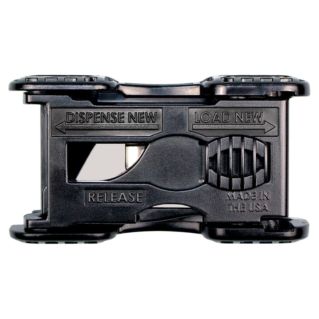 EZ4 Self-Retracting Safety Cutter w/ Plastic Guards – SRV Controls