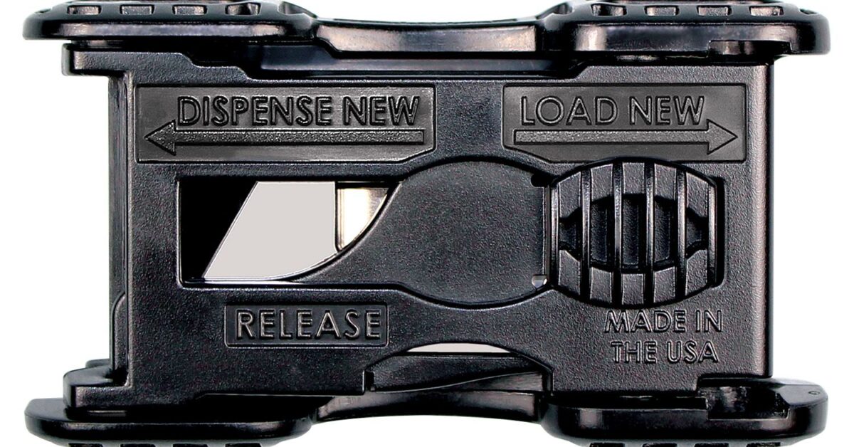 PBDSP-017B Pocket Blade Dispenser (Includes 5 blades) - SRV Damage ...