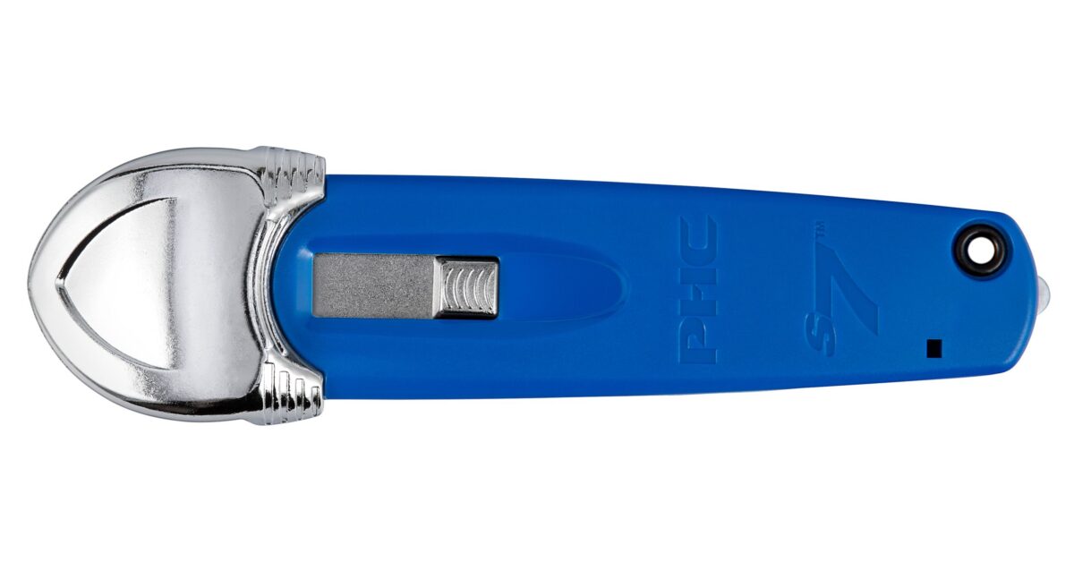 S7 Premium Self-Retracting Safety Cutter – 3-in-1 Tool w/ Sliding Metal ...