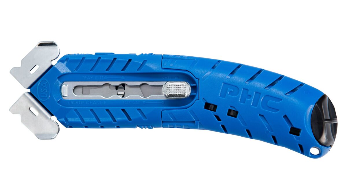 S8 Ambidextrous Safety Cutter w/ Fixed Metal Guards – SRV Controls