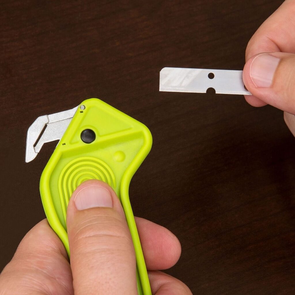EZR Replaceable Blade Concealed Safety Cutter - SRV Damage Preventions