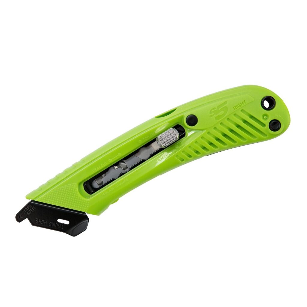 S5 Safety Cutter – 3-in-1 Tool w/ Metal Fixed Guard Right Handed - SRV ...