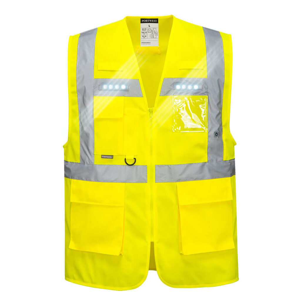 Industrial Safety – High Visibility Vests – SRV Controls